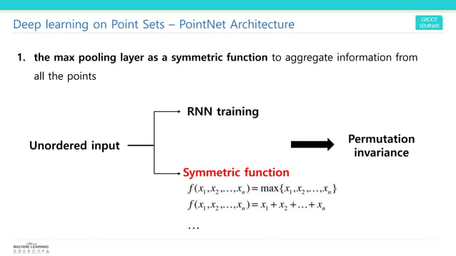 PointNet: Deep Learning on Point Sets for 3D Classification and Segmentation | PPT