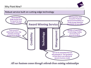 Point Nine Marketing Presentation | PDF | Business Banking & Finance ...