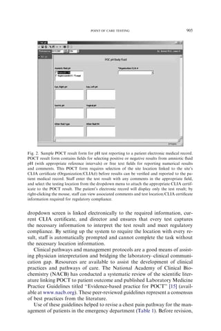 Point Of Care Testing | PDF