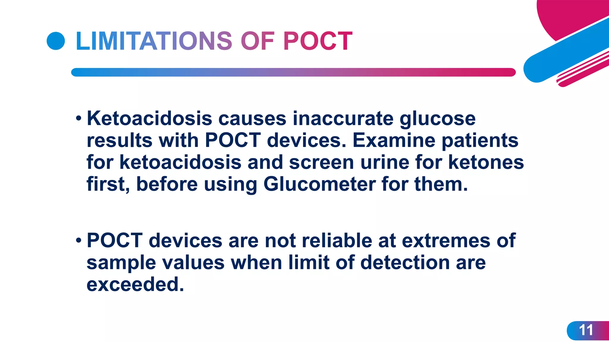 Point of care testing (POCT) | PPTX