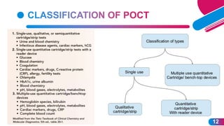 Point of care testing (POCT) | PPTX