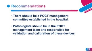 Point of care testing (POCT) | PPTX