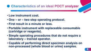Point of care testing (POCT) | PPTX