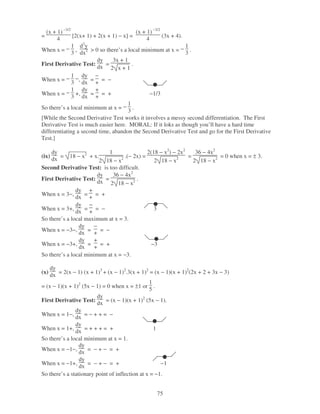 Point of inflection | PDF