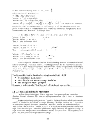 Point of inflection | PDF