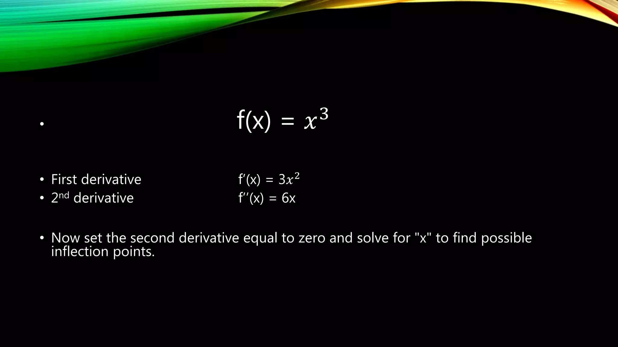 Point of inflection full | PPTX