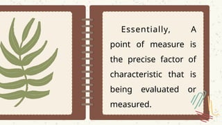 Point of Measure ( A Report in Advanced Measurement and Evaluation).pptx