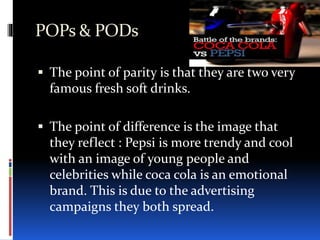 Point of parity and point of differentiation | PPT