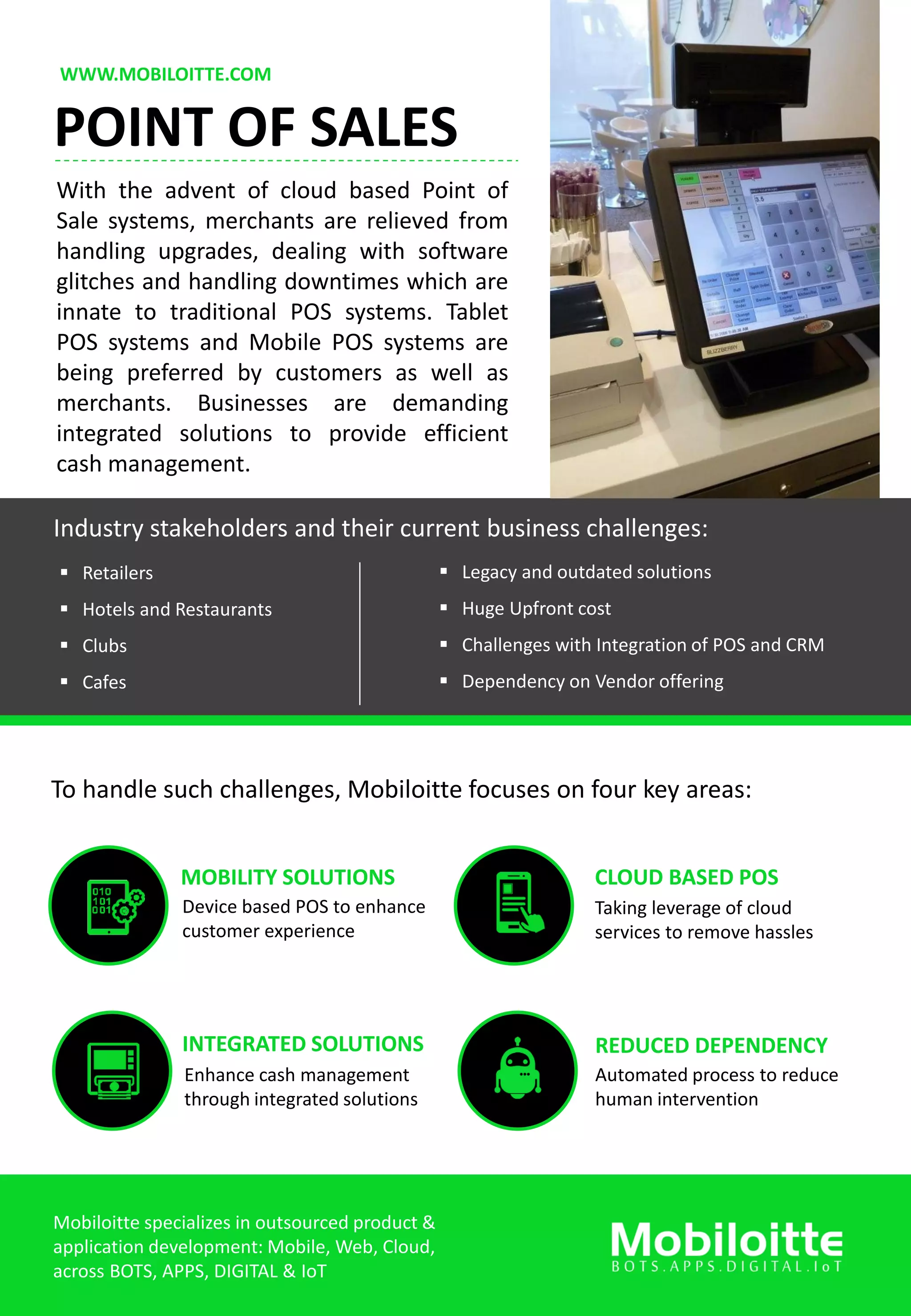 Point of sales Flyer - Mobiloitte | PDF