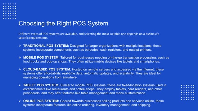 Point of Sale System: What is it and how does it works? | PPTX