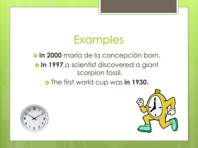 Point of time and period of time | PPTX