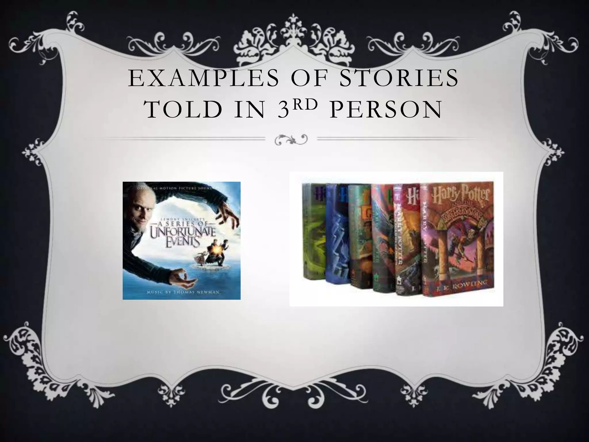 Point of View- an Elementary Overview of 1st and 3rd Person | PPTX