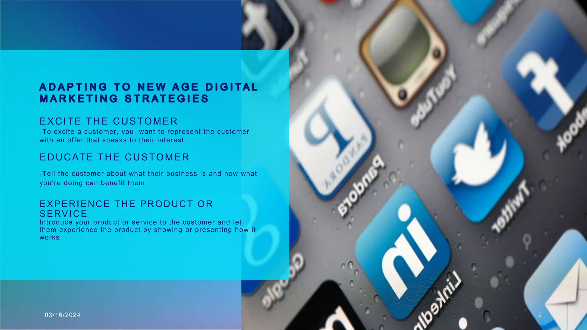 The marketing guide to navigate social media era | PPT