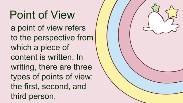POINT OF VIEW 1st3rd person.pptx | Free Download