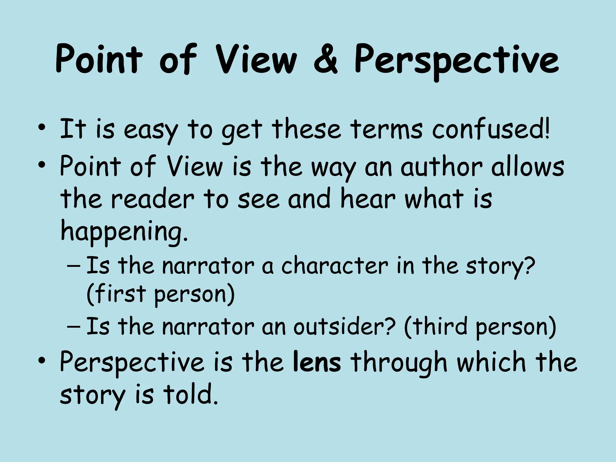 Point of View and Perspective PowerPoint.pptx