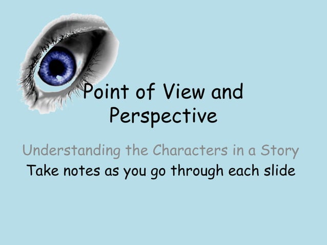 Point of View and Perspective PowerPoint.pptx