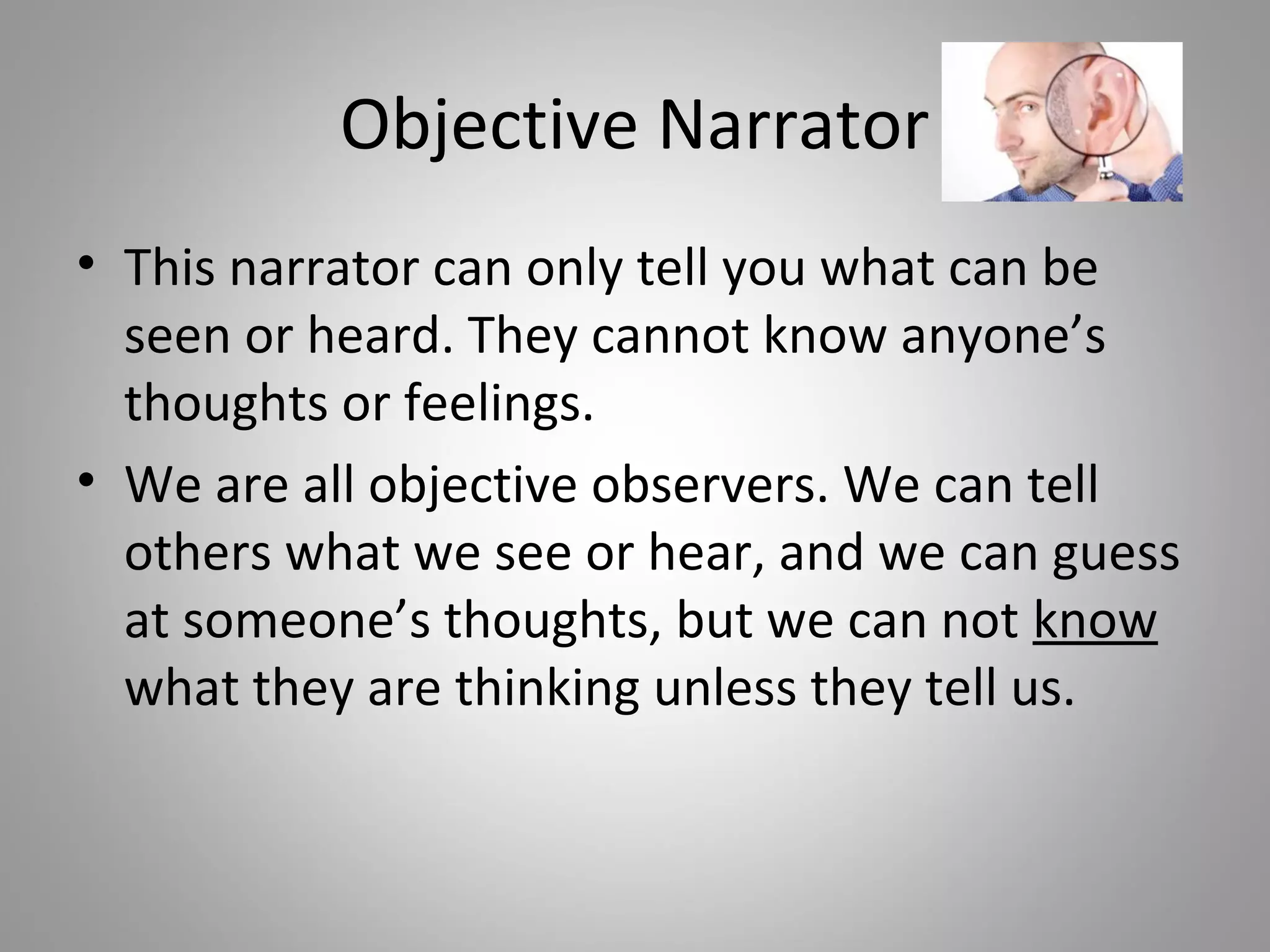 Point of view Grade 5 | PPT