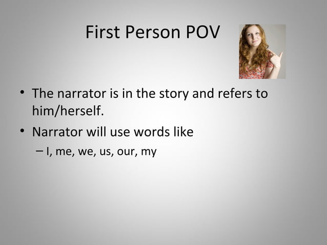 Point of view Grade 5 | PPT | Fiction | Books and Literature