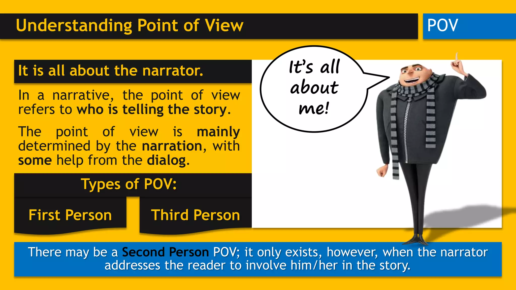 Narrative Point of View | PPTX