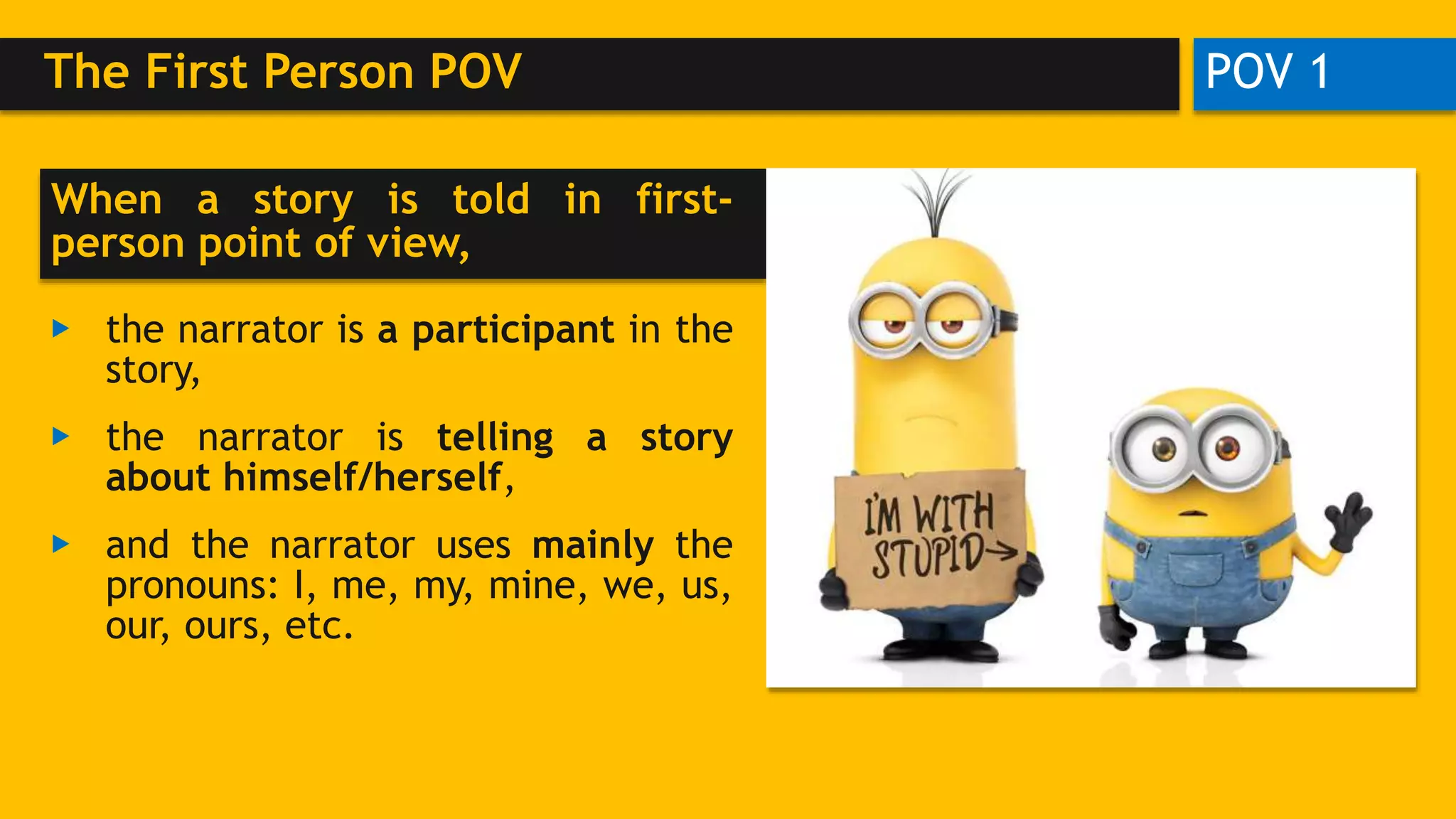 Narrative Point of View | PPTX