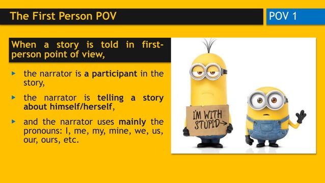 Narrative Point of View | PPTX | Fiction | Books and Literature