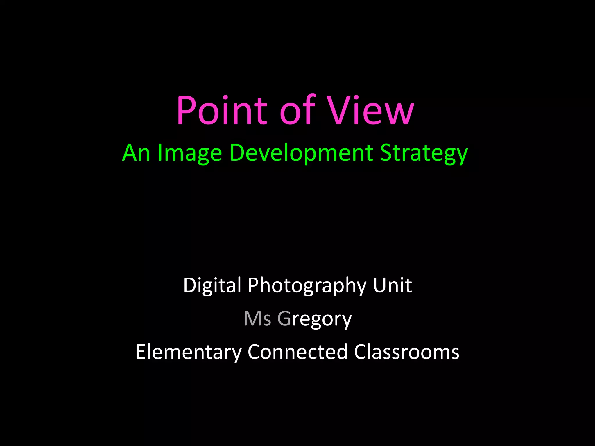 Point of view | PPT