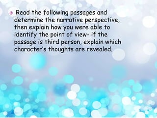 Point of view_presentation | PPT