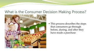 Consumer Decision Making Process | PPT
