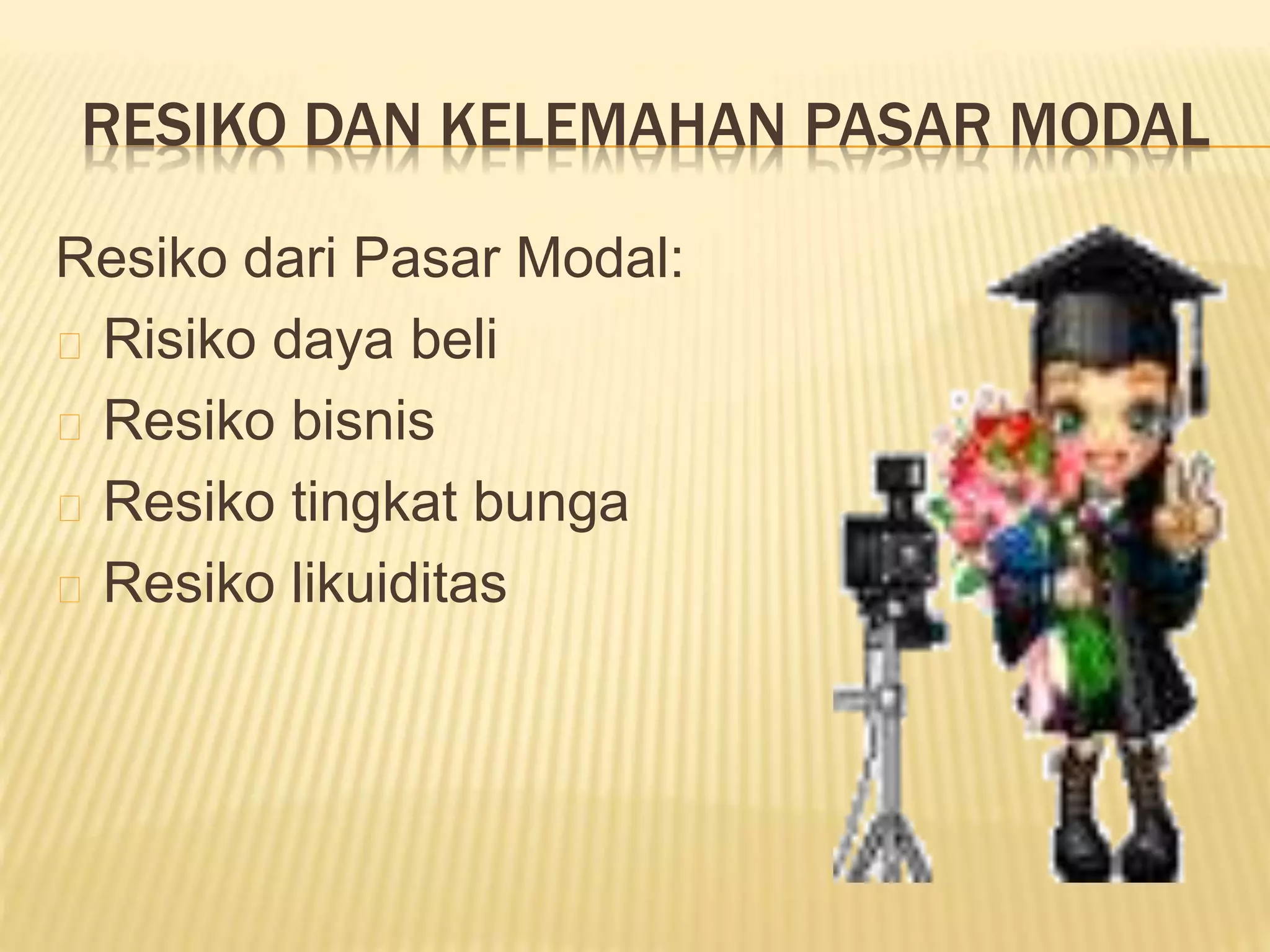 Point pasar modal | PPTX