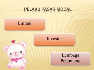 Point pasar modal | PPTX