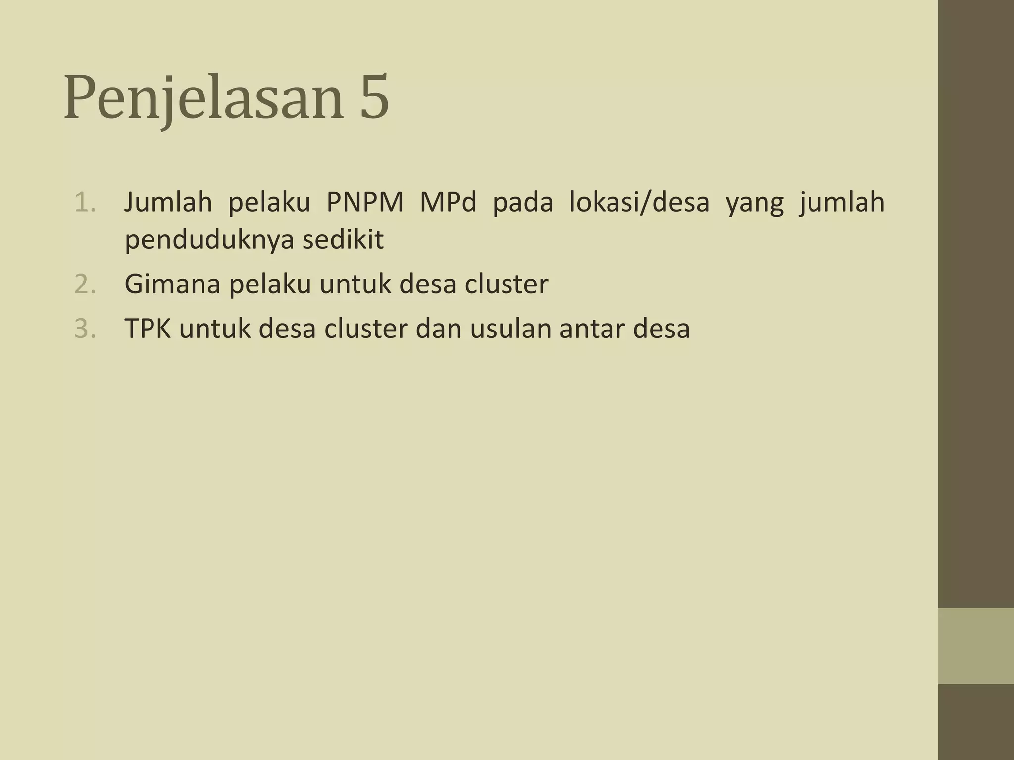 Point penting titik kritis pto baru | PPTX