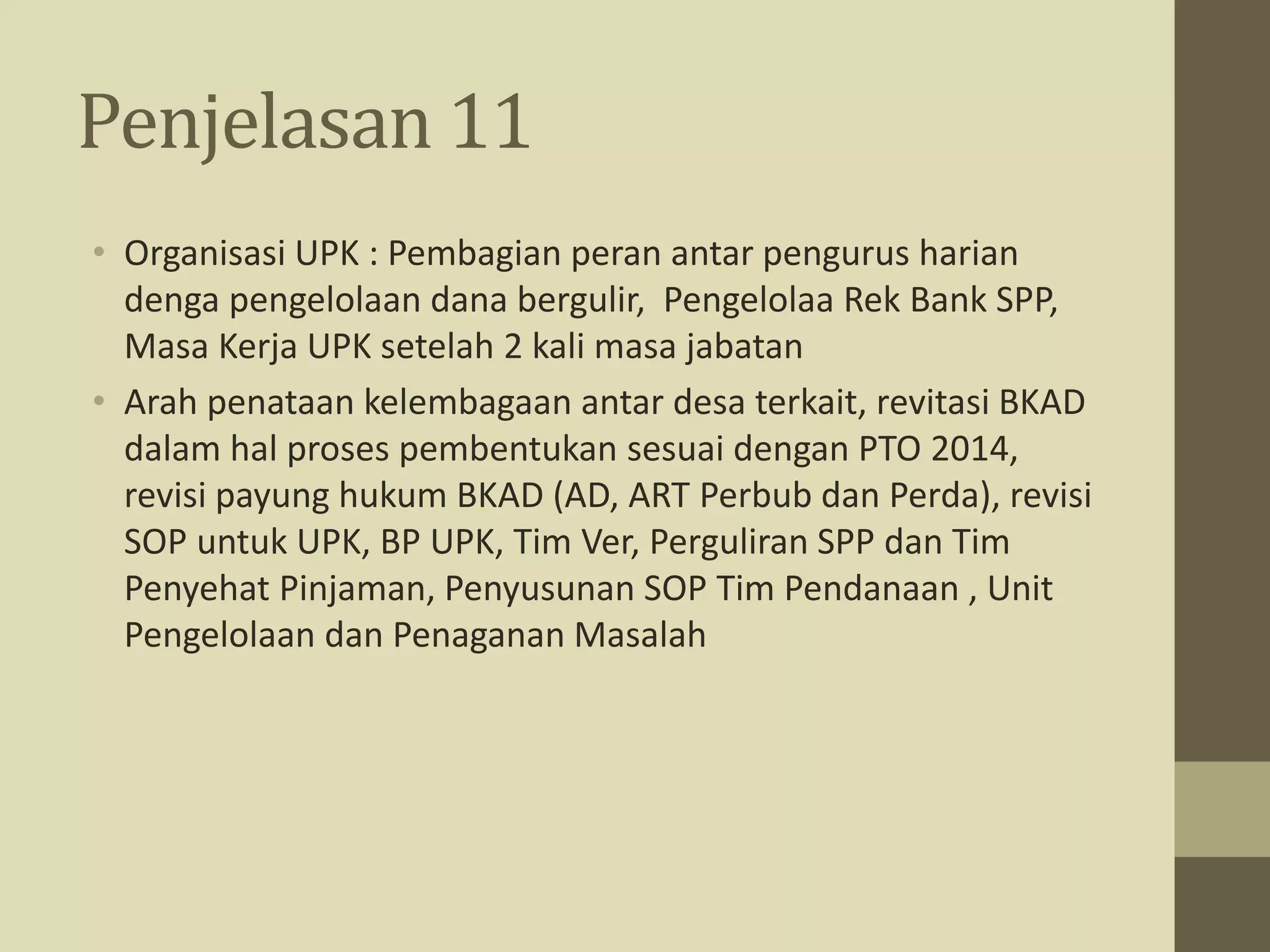 Point penting titik kritis pto baru | PPTX