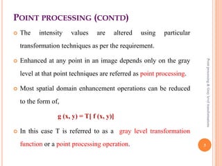Point processing | PPTX