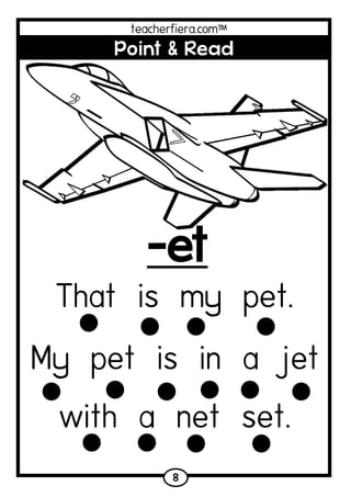 point & read word families.Reading materials | PDF