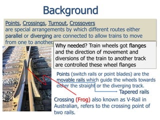 12 Points and Crossings (Railway Engineering Lectures هندسة السكك ...