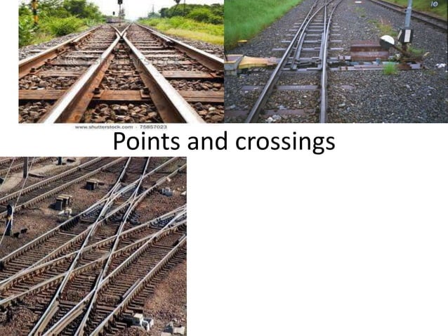 Points and crossings.ppt | Rail Travel | Travel Type