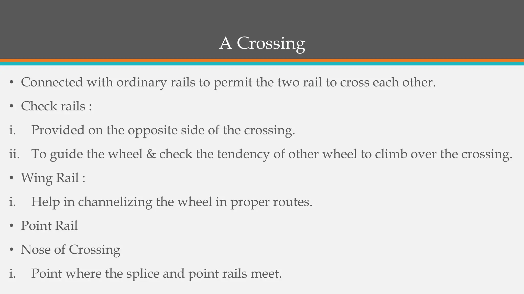 Points, Crossings and Turnouts of Railways.pptx