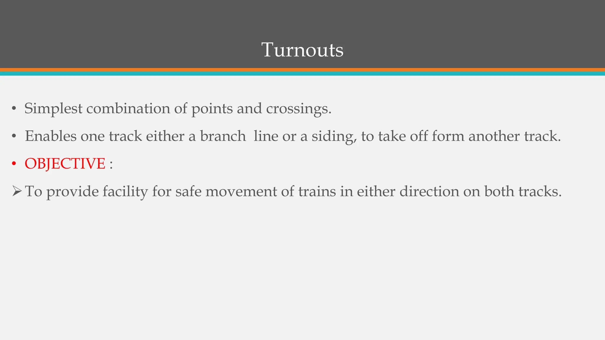 Points, Crossings and Turnouts of Railways.pptx