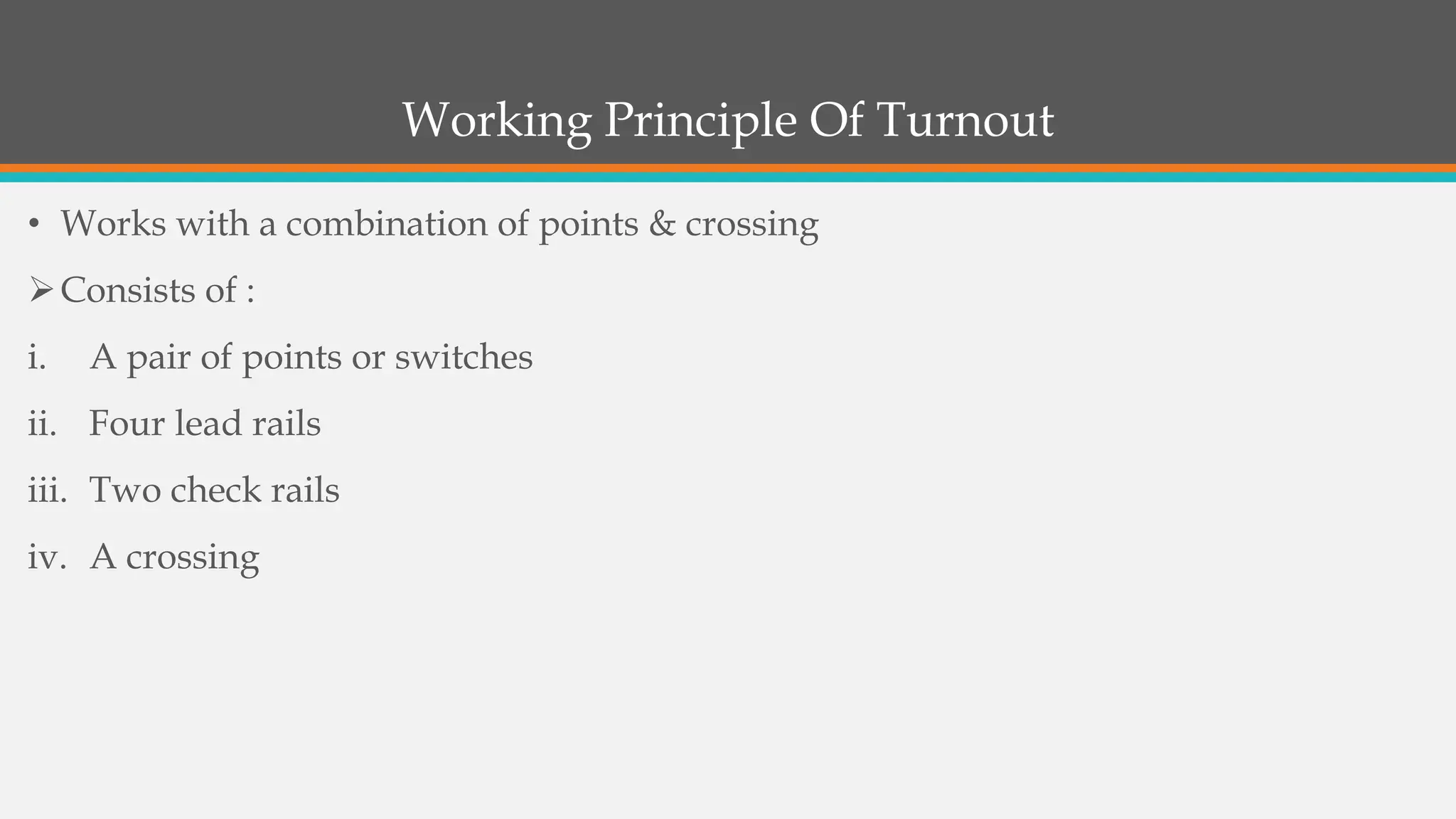 Points, Crossings and Turnouts of Railways.pptx