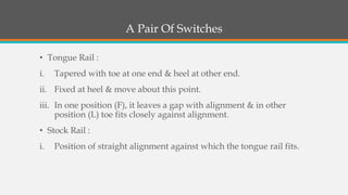 Points, Crossings and Turnouts of Railways.pptx