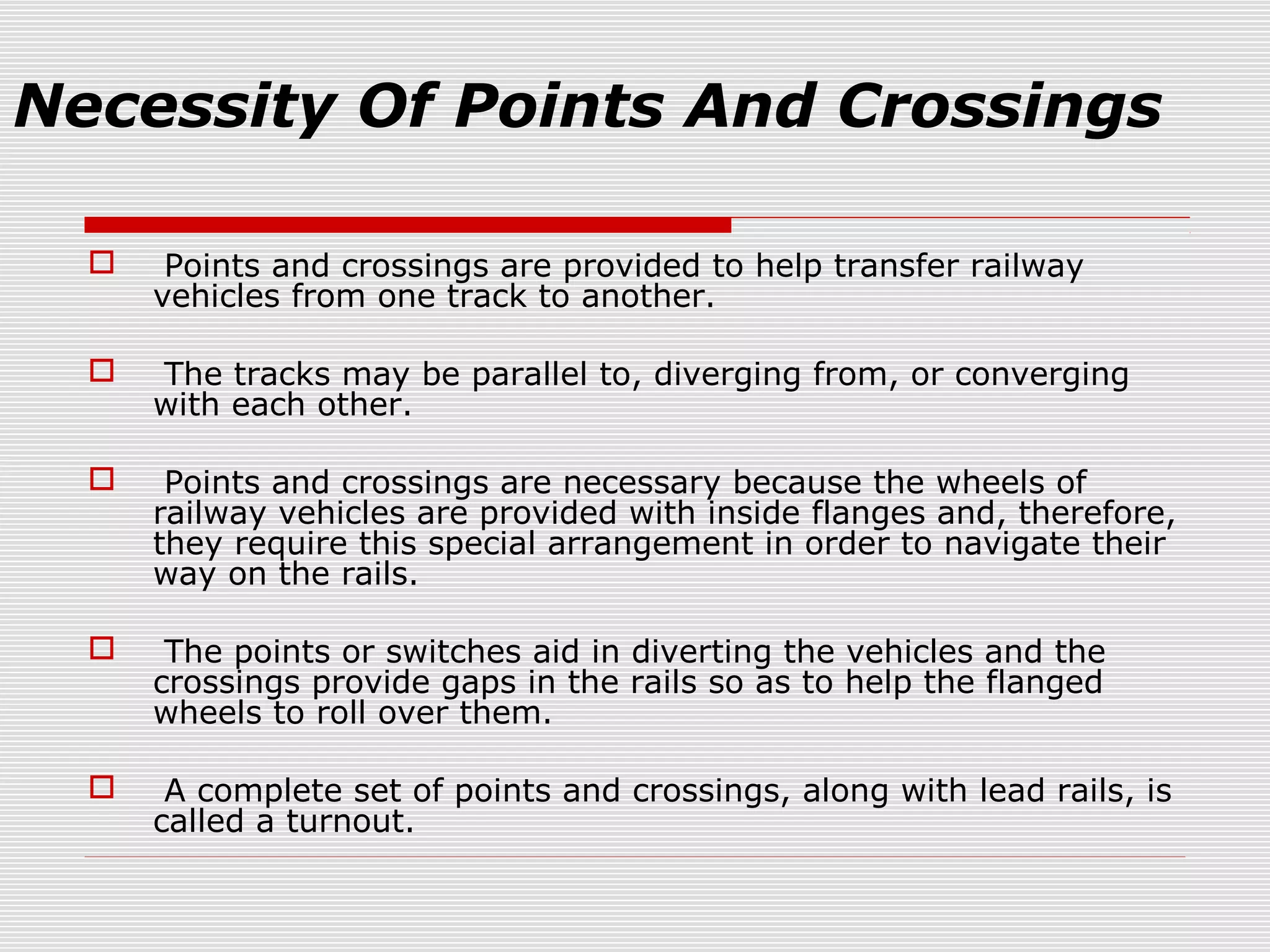 Points and crossings ( special assigments ) | PPT