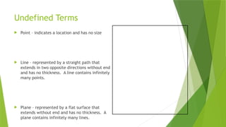 POINTS , LINES, PLANES, and POSTULATES.pptx