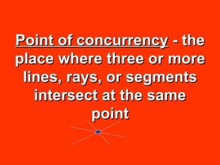 Points Of Concurrency In Triangles | PPT