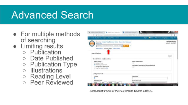 Points of View Reference Center | PPT