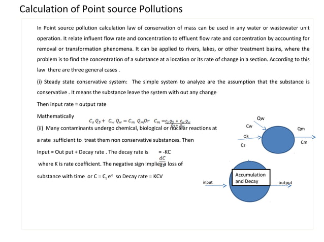 Point source and non point source pollution | PPT | Indoor ...