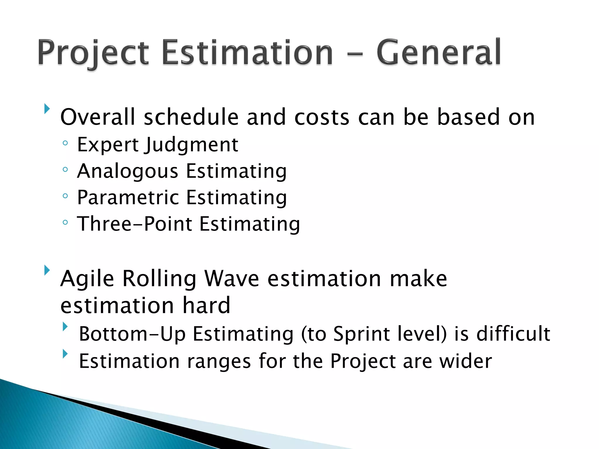 Points vs hours agile estimations | PDF