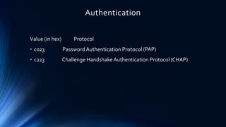 Point To Point Protocol | PPTX