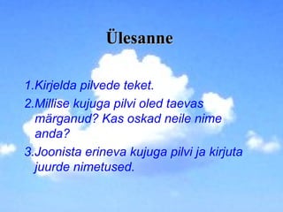 Point vkl pilved_sademed | PPT