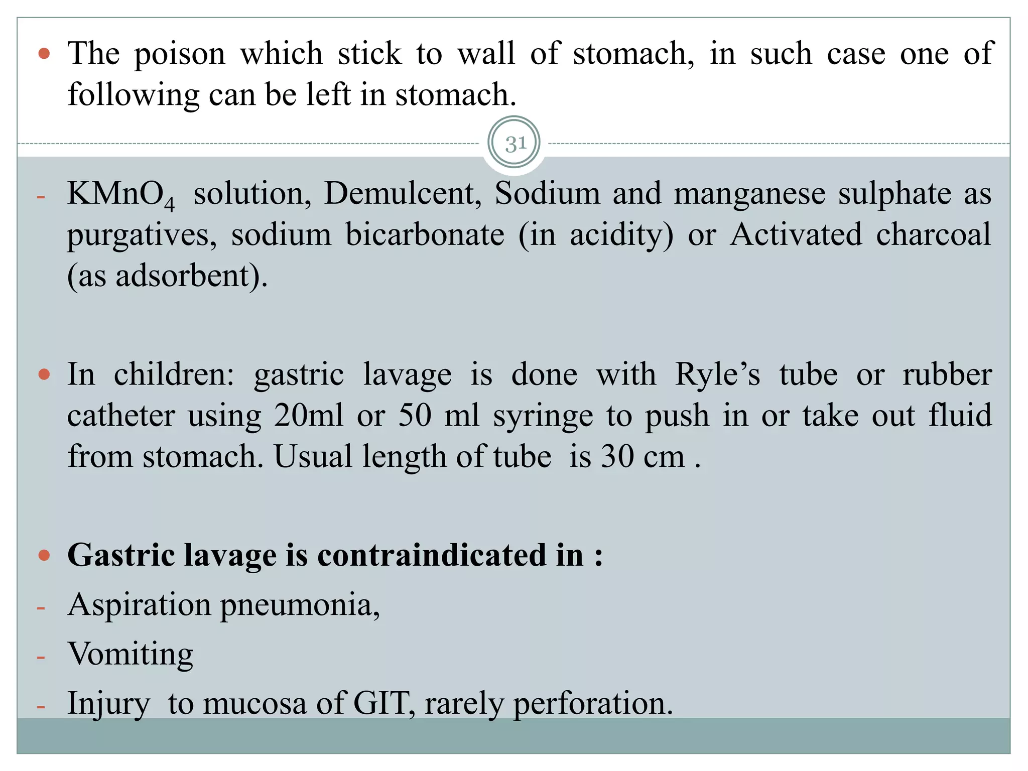 Poison AND treatment | PDF