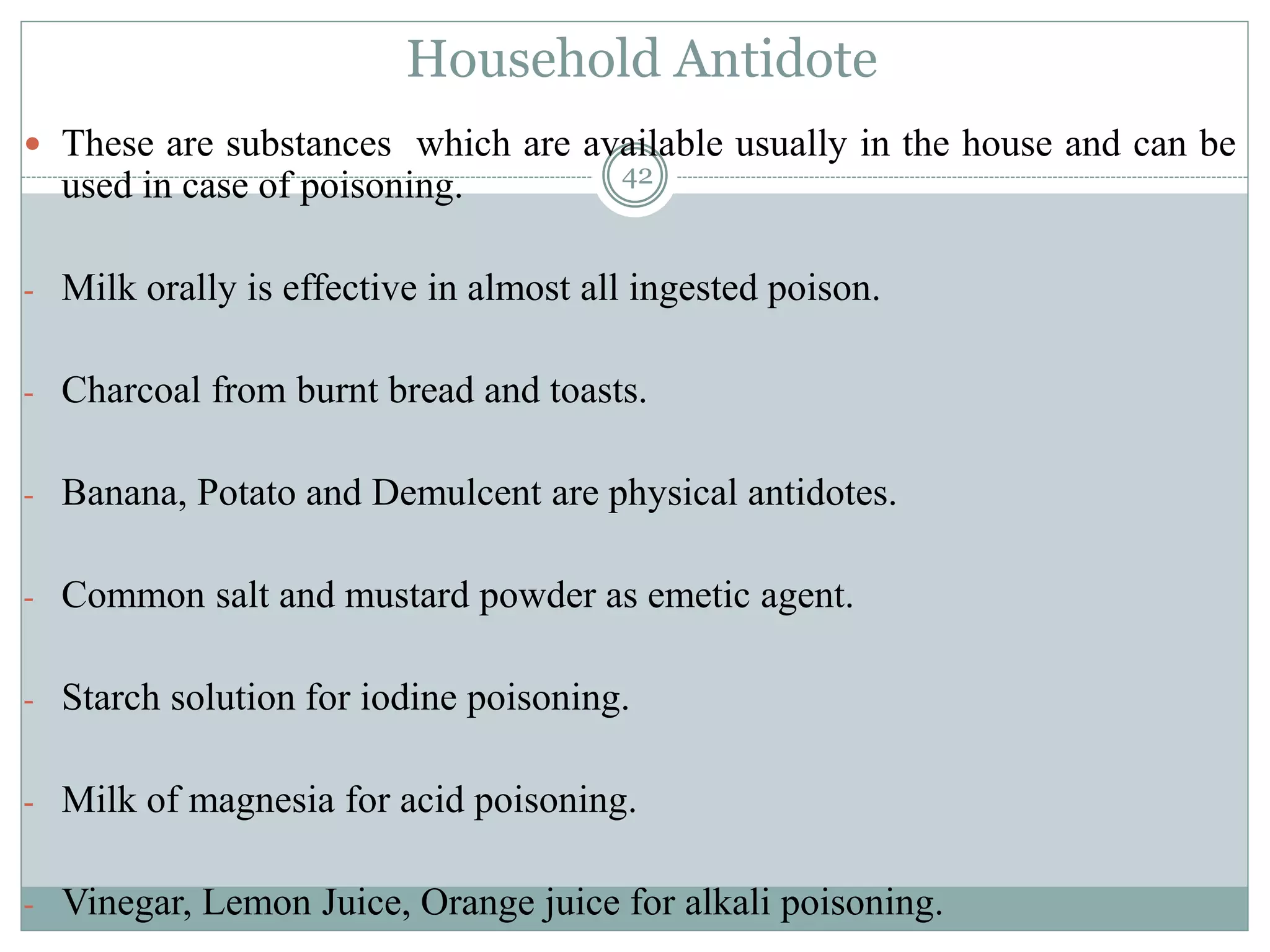 Poison AND treatment | PDF